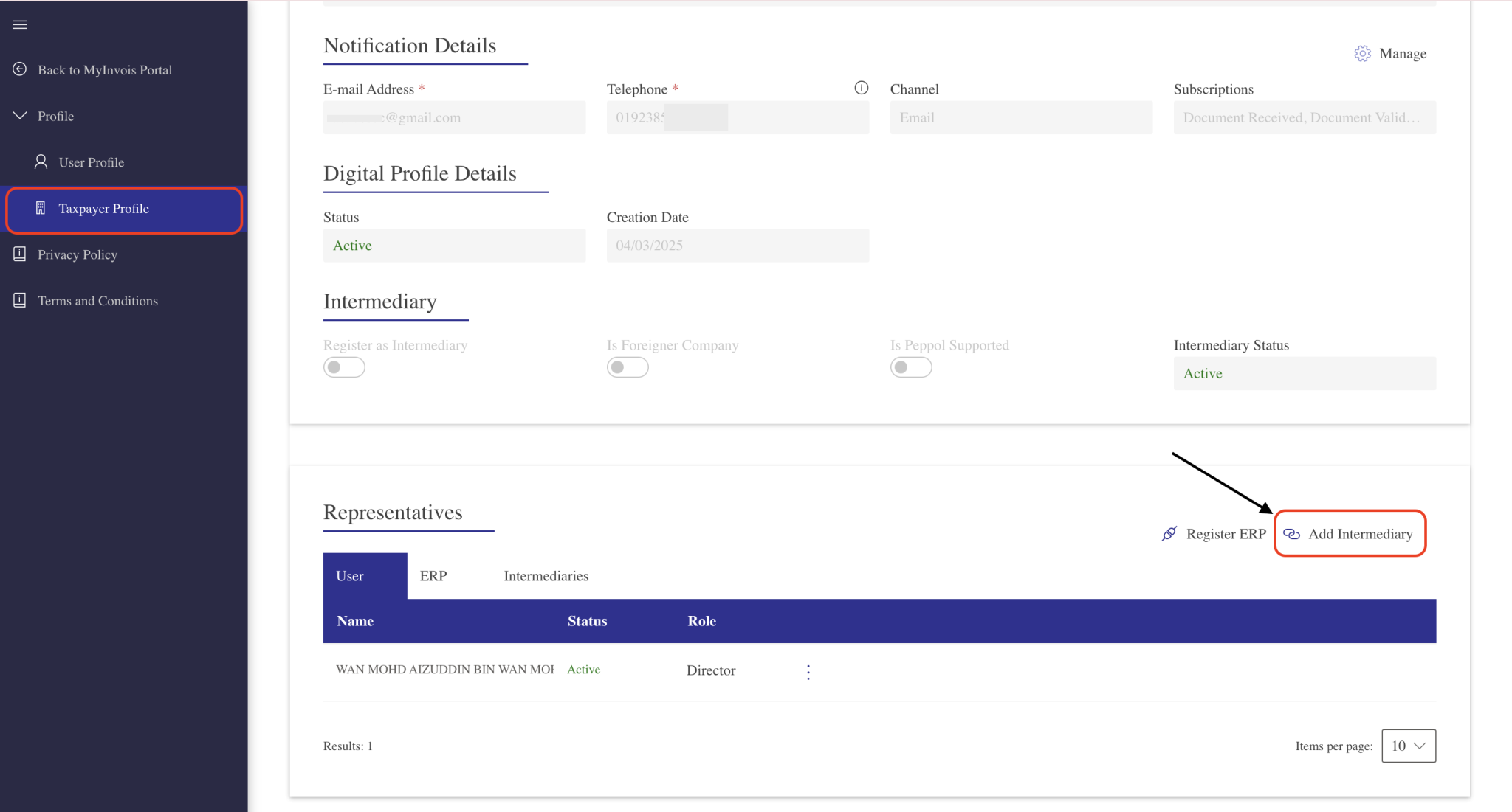 How to Access the Malaysian MyInvois Portal and Set Up Yezza as an ...